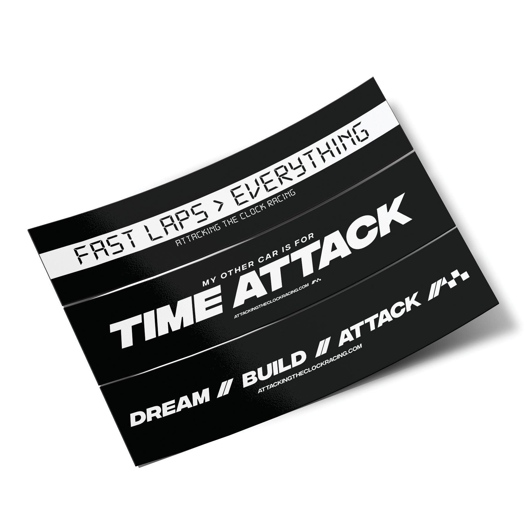 Stickers & Decals – Attacking the Clock Racing