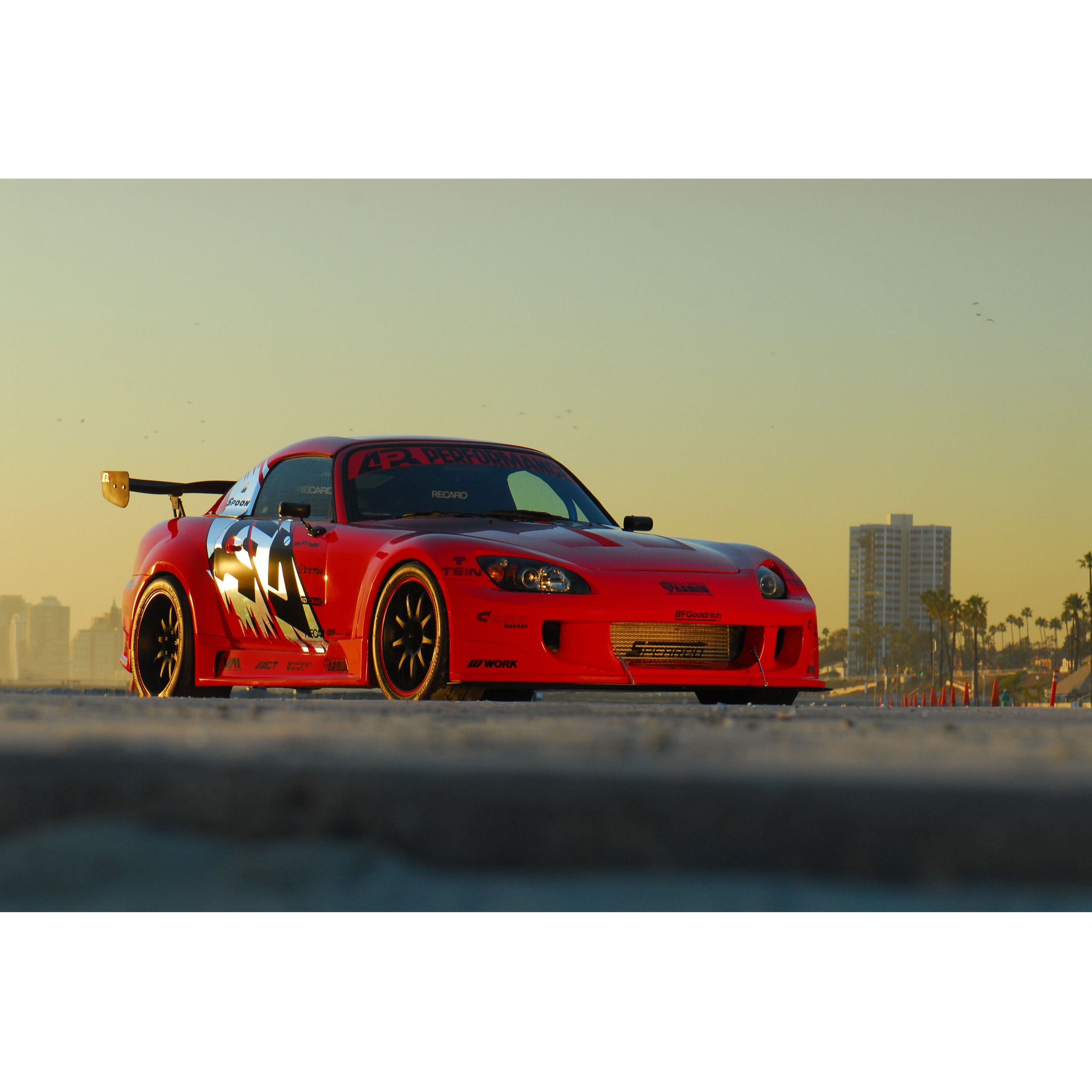 Honda S2000 S2-GT Widebody Aerodynamic Kit 2000 - 2009 – Attacking the ...