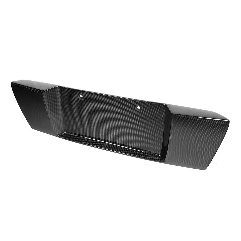 Carbon Fiber Nissan GTR R35 License Plate Backing 2008-2011 – Attacking ...
